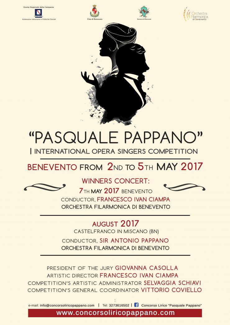 First International Opera Singing Competition “Pasquale Pappano” | AEC