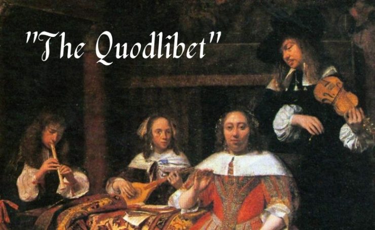 The Quodlibet #1 recording is now available | AEC