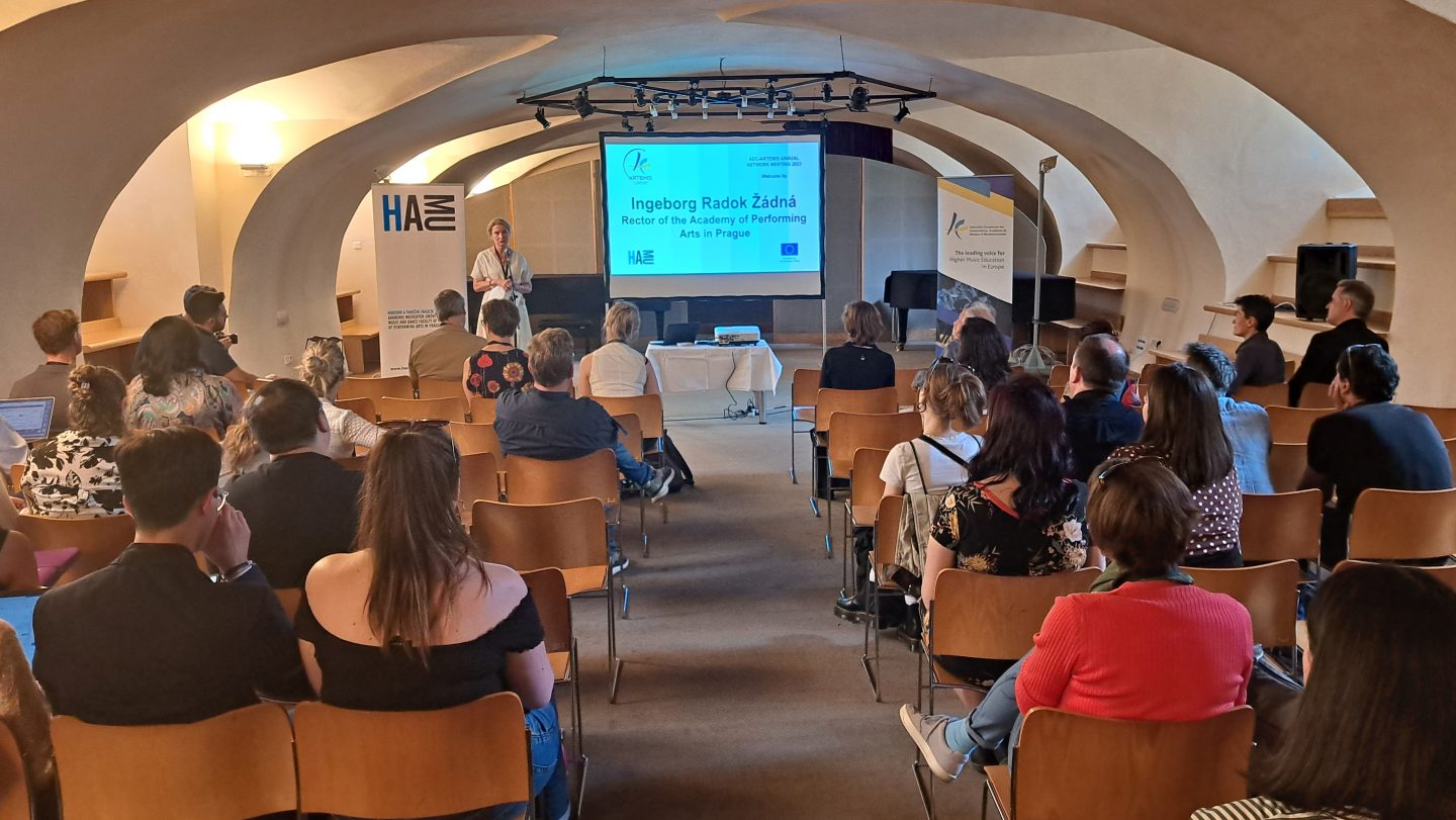 ARTEMIS Annual Network Meeting 2023 at the Academy of Performing Arts in Prague! | AEC