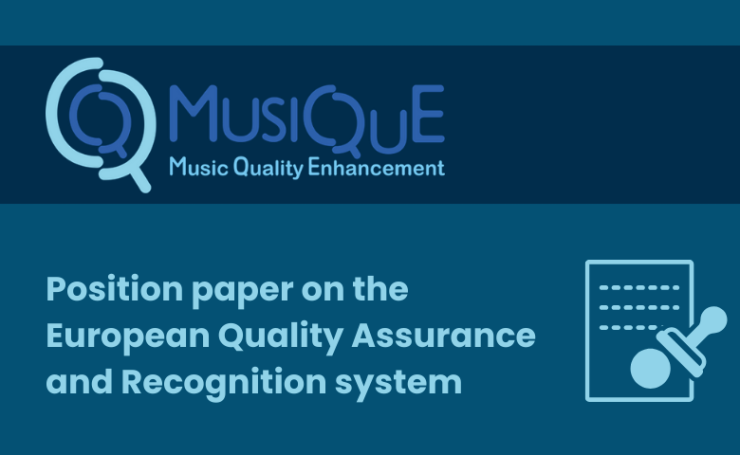 MusiQuE publishes a position paper on the European Quality Assurance ...
