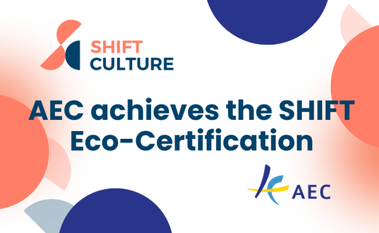 AEC achieves the SHIFT Eco-Certification | AEC